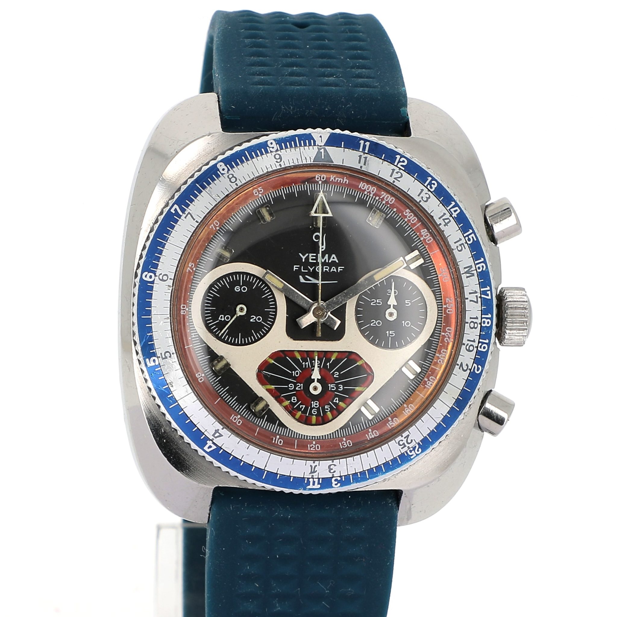 YEMA Flygraf Chronographe Vintage Ref 93012 – Watch Montre Paris
